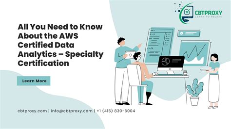 All You Need To Know About The Aws Certified Data Analytics Specialty Certification • Cbtproxy