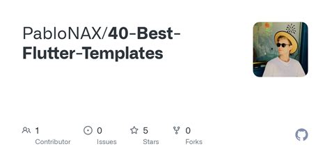 GitHub PabloNAX Best Flutter Templates