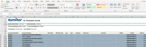 Symitar Export The General Ledger Mindbridge English Us