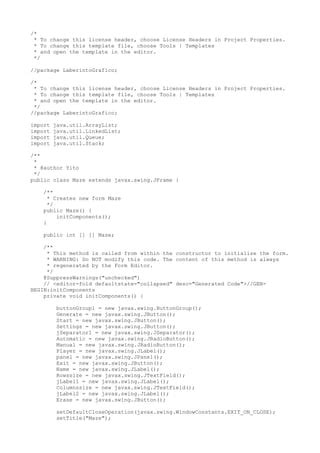 Maze Pdf