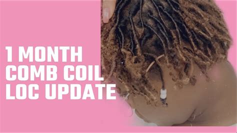 Month Loc D Starter Locs Comb Coils DIY Loc Journey In Starter Locs Locs Locs