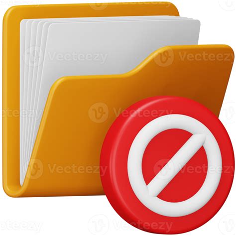 Folder Block 3d Rendering Isometric Icon 15072074 PNG