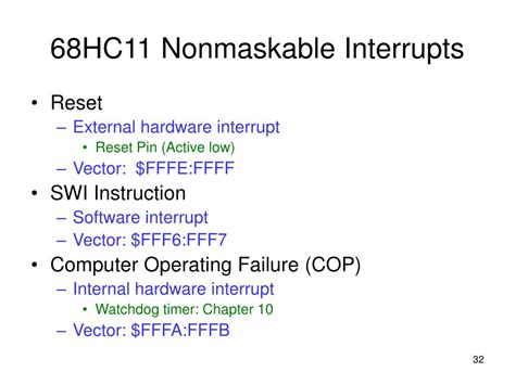 Ppt 68hc11 Polling And Interrupts Powerpoint Presentation Free