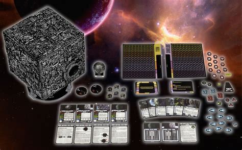 Star Trek Attack Wing Borg Cube And Sphere Teaser Bell Of Lost Souls