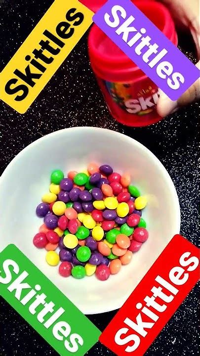 Skittles Skittles Skittles Skittles Skittles Shorts Yummy Asmr