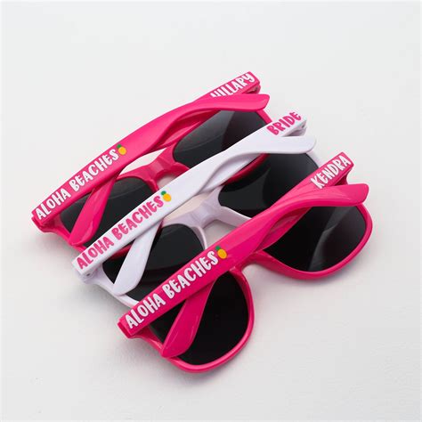 Wedding Sunglasses Personalized Sunglasses Destination Etsy