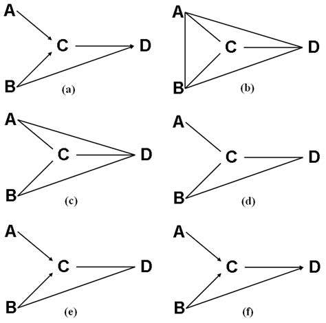 A The Underlying Directed Acyclic Graph B The Complete Undirected
