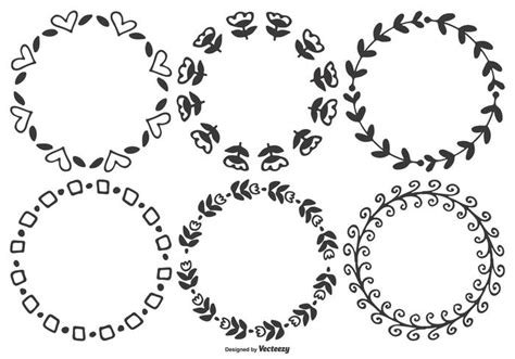 Cute Hand Drawn Vector Frames 122440 Vector Art At Vecteezy