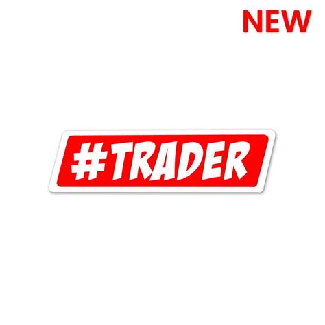 Trader Sticker Stick It Up