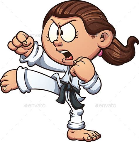 Karate Girl Clip Art Telegraph