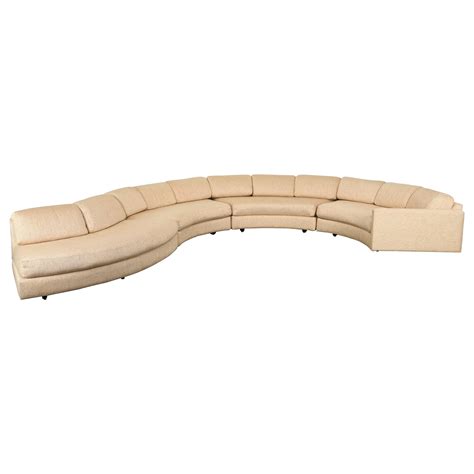 Monumental Adrian Pearsall Sectional Sofa For Craft Associates 1960s