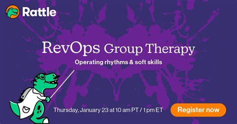 Revops Group Therapy Rattle Rattle 🦖