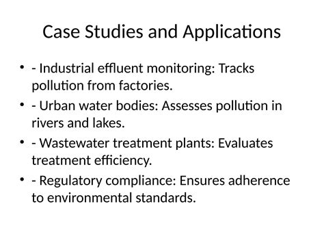 bod and cod water quality assessment pptx