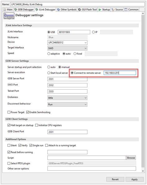 Remote Ip Connection MCU On Eclipse