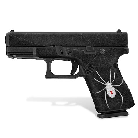 Glock 19 Black Widow Grip Showgun Decal Grips