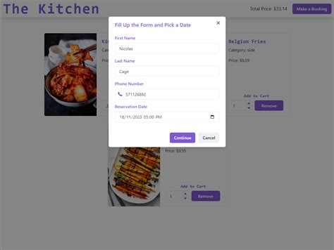 Building A Restaurant Web App With Next Js And Spring Boot Portfolio