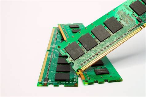 A Part Of Computer Ram Memory Module Stock Image Image Of Card