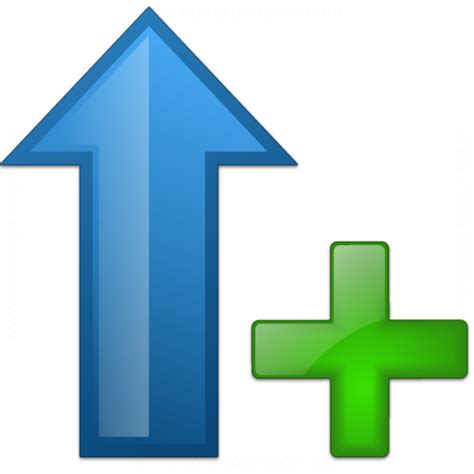 Iconexperience V Collection Sort Up Plus Icon