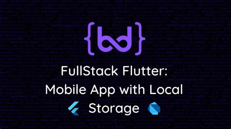 Fullstack Flutter: Flutter Basics with Local Preferences & Simple State Management - YouTube