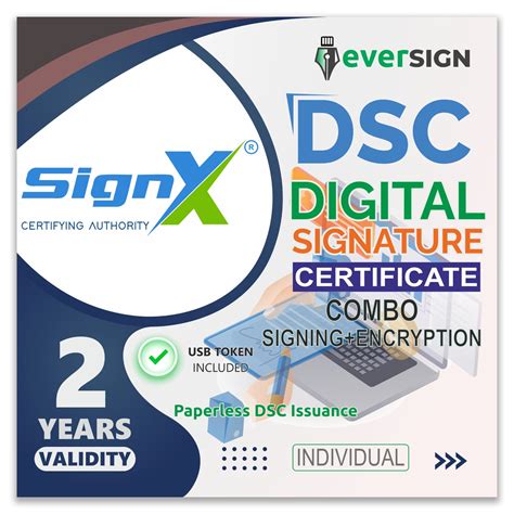 Xtratrust Class 3 Combo Dsc Digital Signature Certificate