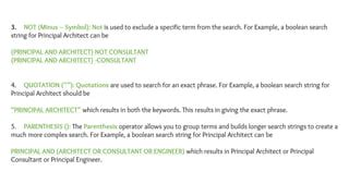 The Power Of Boolean Search PDF