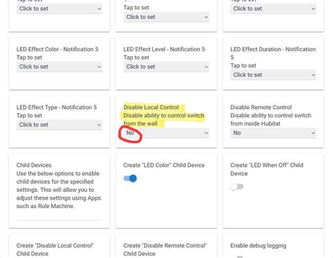 Inovelli Switch Works In App Not Physical Devices Hubitat