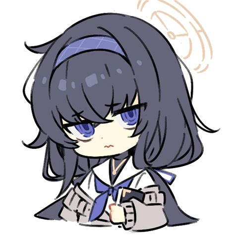 Safebooru 1girl Black Hair Blue Archive Blue Neckerchief Book