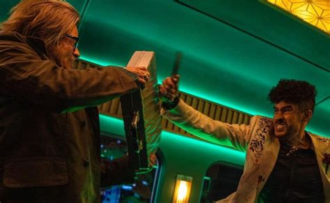 Protagonizan Bad Bunny Y Brad Pitt Pelea A Muerte En Bullet Train