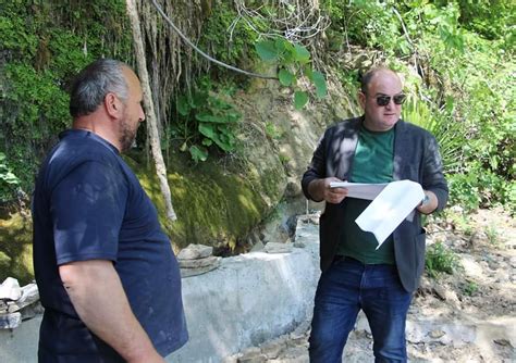 🔷 დღეს უქიმერიონის ადმინისტრაციულ ერთეულში მიმდინარე ინფრასტრუქტურული სამუშაოები მერის