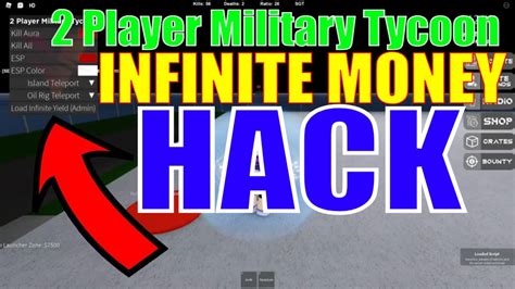 2 Player Military Tycoon Script Roblox Infinite Money Gui 2022 Youtube