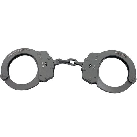 Peerless Model 730c Superlite Aluminum Gray Handcuffs Secur Blanket