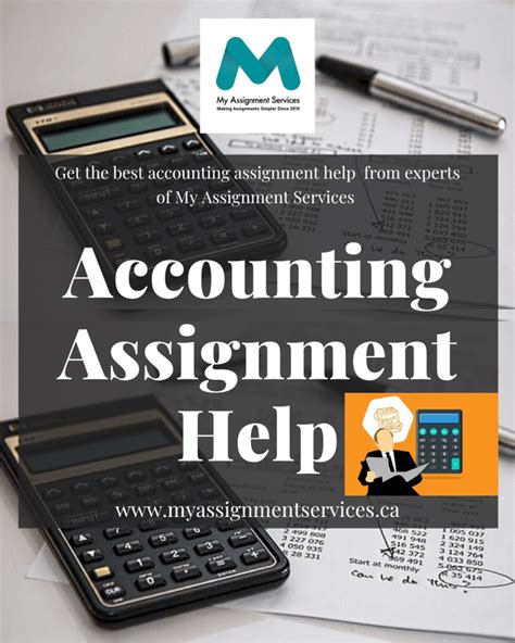 Accounting Assignment Help My Assignment Services Rcanadaassignmenthelp