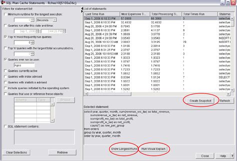 Sqe Plan Cache And Sqe Plan Cache Snapshot Ondemand Sql Performance Analysis Simplified