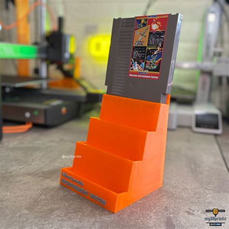 3d File Nes Display Stand For 4 Games 🔌 ・3d Printable Model To Download
