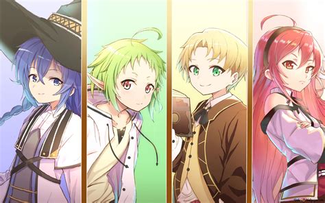 Mushoku Tensei Jobless Reincarnation Collab 4k Wallpaper Download