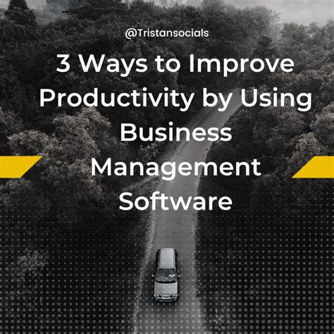 3 Ways To Improve Productivity By Using Business Management Software