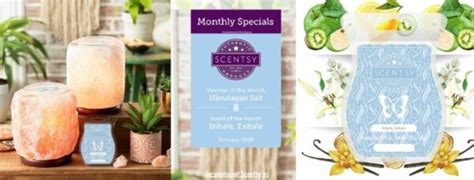 Scentsy January 2020 Warmer And Scent Of The Month Himalayan Salt Lamp