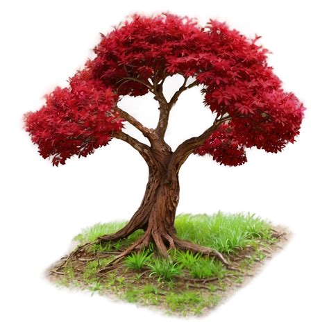 Red Tree Png Images 100