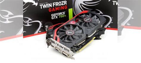 Nvidia geforce gtx 750 ti купить в Тамбове | Электроника | Авито