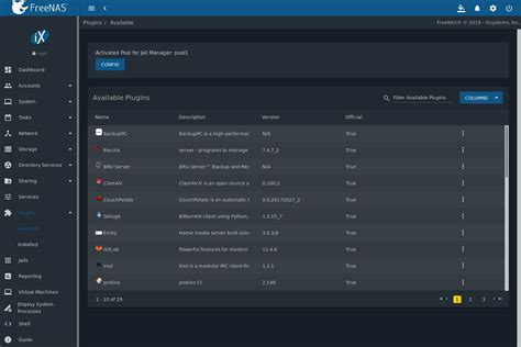 FreeNAS NSIX