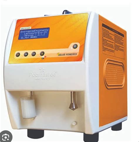 Stainless Steel Poornasree Milk Fat Testing Machine 240 V 90 Sample
