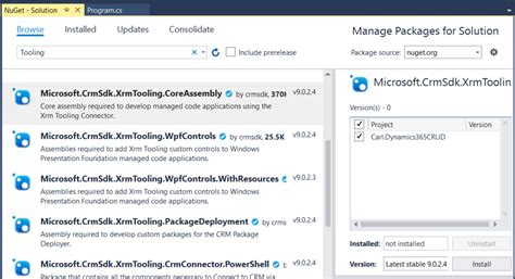 Dynamics 365 Create Retrieve Update Delete Console App Carl De Souza