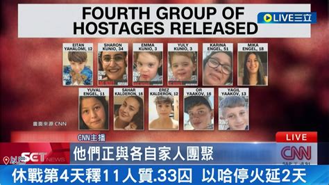 卡達稱休戰協議再延2天 白宮證實！休戰第4天釋11人質33囚 以哈停火延2天 獲釋人質曝遭綁慘況 三餐不定椅子當床｜記者 楊駿宗｜【國際大