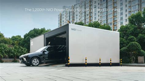 Chinese Brand Nio Launched Its First 3rd Gen Power Station In Europe