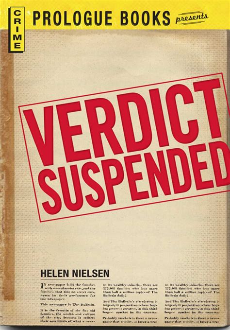 Verdict Suspended Ebook By Helen Nielsen Official Publisher Page