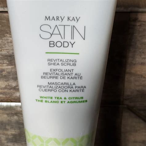 Mary Kay Bath Body White Tea Citrus Satin Body Revitalizing Shea