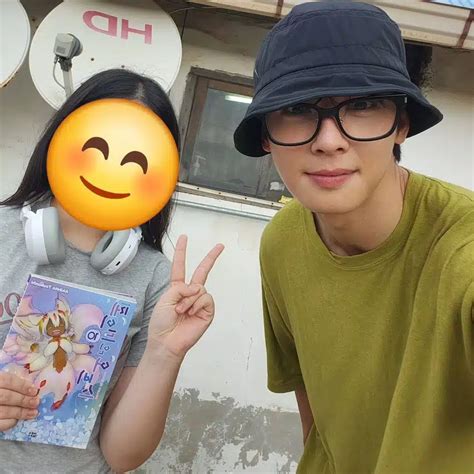 차은우 팬과의 인증 샷 팬플러스 커뮤니티