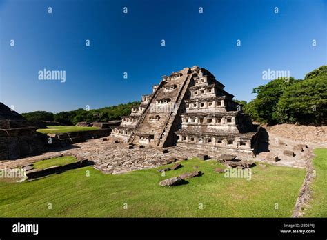 Pyramid Of The Niches El Tajin Most Important North East Mesoamerica