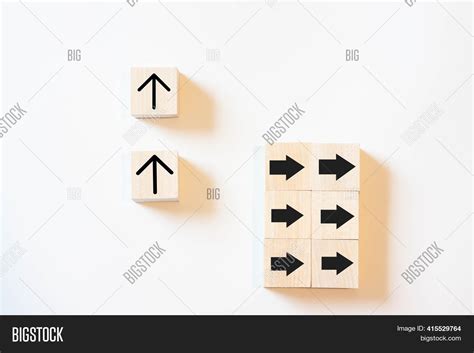 Two Arrows Move Image And Photo Free Trial Bigstock