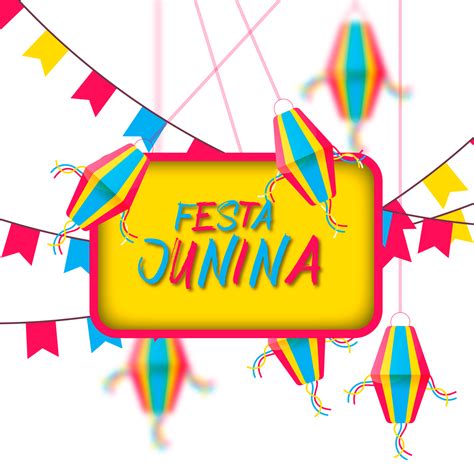Festa Junina With Party Flags Paper Lantern 20574402 Png